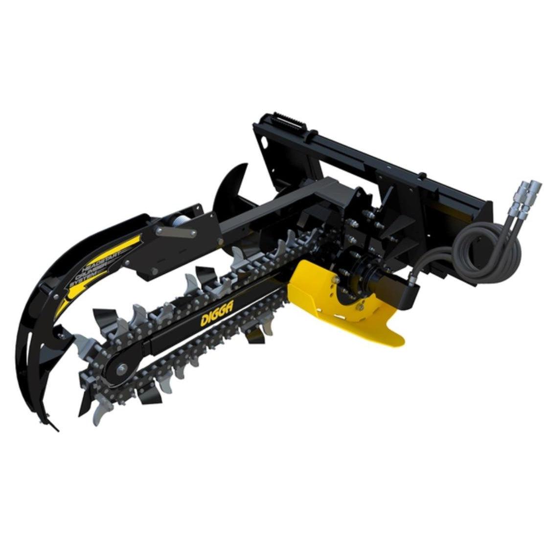 Bigfoot 3 Foot Trencher Skid Steer Attachment | Digga – SkidSteerCabs.com