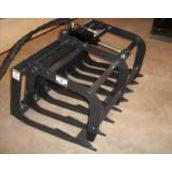 COMPACT TRACTOR & MINI SKID STEER ROOT GRAPPLE | HAUGEN – SkidSteerCabs.com